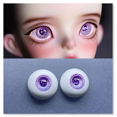 Purple Doll Eyessafety Eyesrealistic Resin Eyes16mm 14mm Etsy