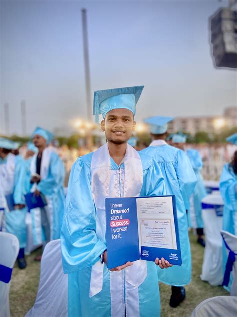 Finally Graduated B Tech Cse From Parul University Sonu Kamat