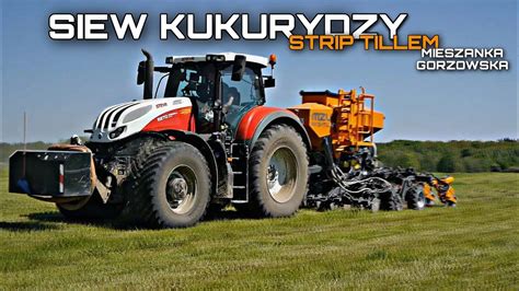 SIEW KUKURYDZY STRIP TILLEM PO MIESZANCE GORZOWSKIEJ Steyr Mzuri YouTube