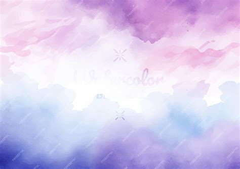 Premium Vector Abstract Purple Watercolor Background