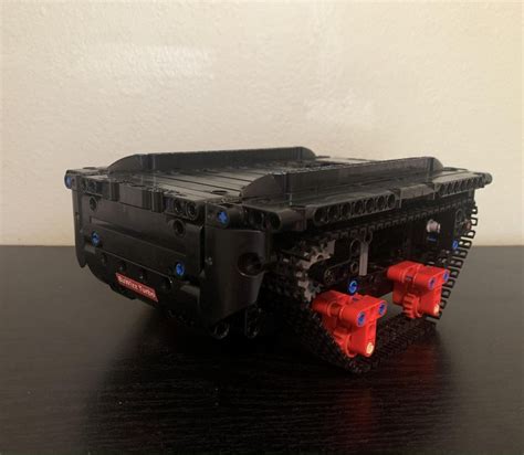 Lego Moc Technic High Power Rc Treaded Vehicle V2 By Definitelyapianoplayer Rebrickable