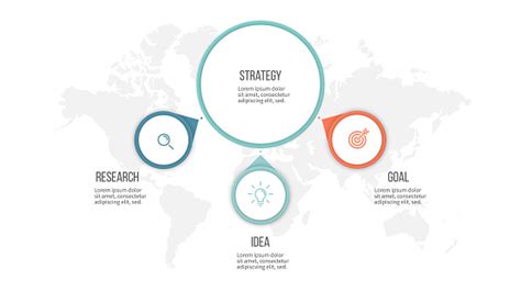 비즈니스 Infographic입니다 3 옵션과 함께 조직도입니다 벡터 템플릿입니다 3에 대한 스톡 벡터 아트 및 기타 이미지