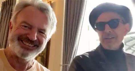 Jurassic World Sam Neill E Jeff Goldblum Insieme In Un Video
