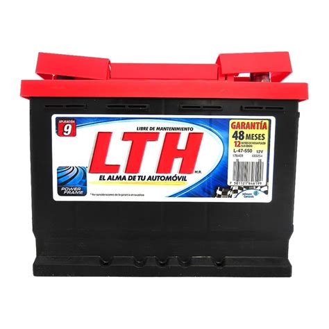 Batería para Auto LTH de BCI 47 y arranque de 550A Walmart