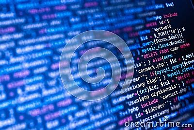 Programming PHP On Laptop Computer Screen Web And Backend Software Development With PHP