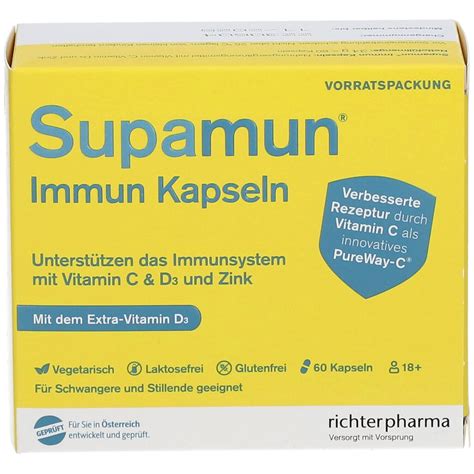 SUPAMUN® Kapseln 60 St - Shop Apotheke