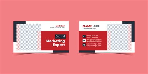Modern And Elegant Professional Business Card Template For Digital