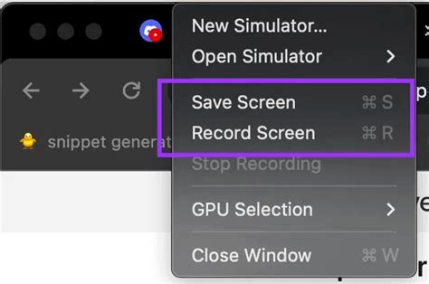 Recording Simulators Screen With Sound Rxcode