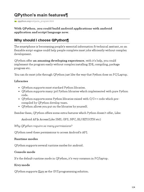 03 Qpythons Main Features Pdf Python Programming Language