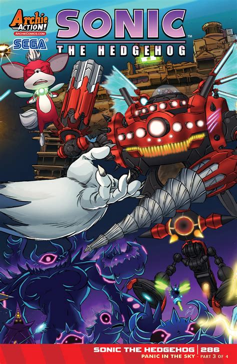 Archie Sonic The Hedgehog Issue 286 Mobius Encyclopaedia Fandom