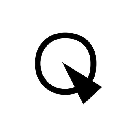 Premium Vector Q Typography Vector Monogram Illustration
