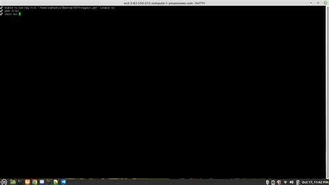 Putty Unable To Open File When Trying To Use Ppk Key File Converted