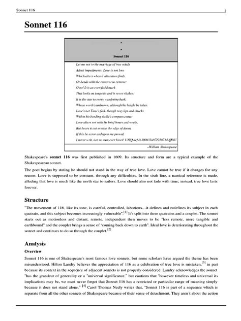 Sonnet 116 Pdf