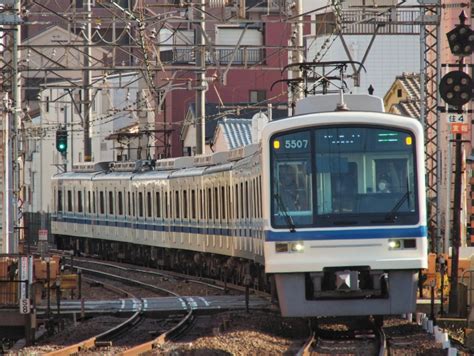泉北高速鉄道 大阪府都市開発5000系電車 5507 住吉東駅 鉄道フォト・写真 By Fm 805dさん レイルラボraillab