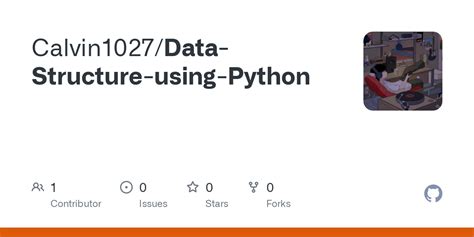 github calvin1027 data structure using python