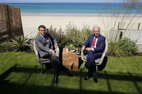 Macron Et Biden Ont Discuté Par Téléphone Et Veulent Restaurer La