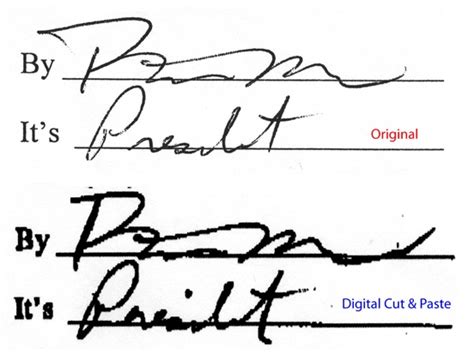 Handwriting Comparison Forensic Document Examination Services