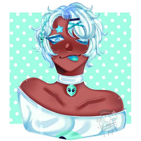 Its An Alien Boi Bustshot By Xxstarrypuffydreamxx On Deviantart