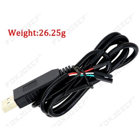 Pl2303 Pl2303hx Pl2303ta Usb To Rs232 Ttl Converter Adapter Module With Dust Proof Cover