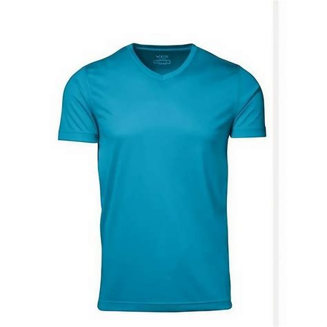 Plain Mens Blue Cotton T Shirt Round Neck At Rs 215 In Bengaluru Id