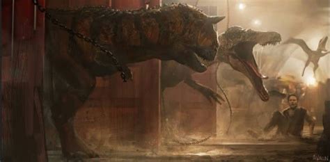 Dinosaur Jurassic World Concept Art
