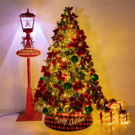 트리·오너먼트 에르메포인연그린트리 180cm 단면 크리스마스트리 풀세트 오늘의집 쇼핑