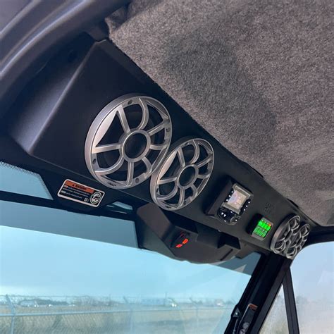 Can Am Defender Overhead Audiospeaker System Ranch Armor