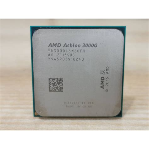 ซพย CPU AMD ATHLON 3000G socket AM4 1MONTH WARRANTY Shopee Thailand