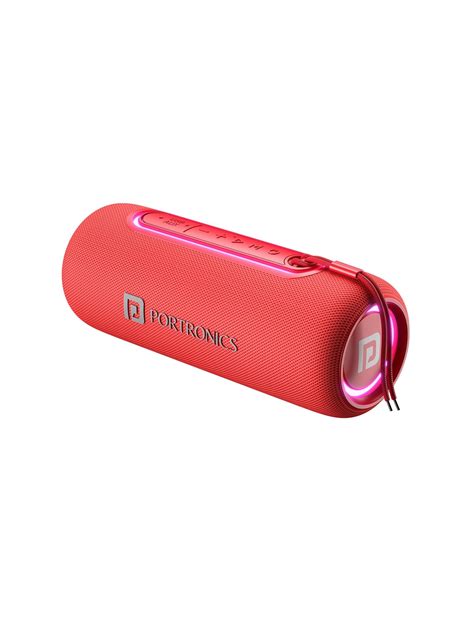 Buy Portronics Red 2 15W HD Sound Portable Wireless Bluetooth Speaker Speakers For Unisex