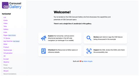 carousels with css blog chrome for developers