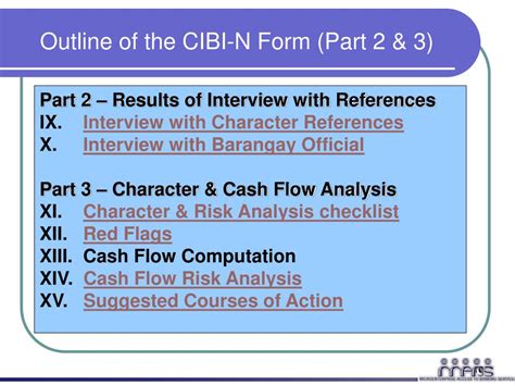 Ppt How To Prepare And Analyze The Cibi Report Powerpoint