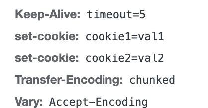Multiple Set Cookie Headers Will Be Folded When Appended In Middleware Not Resolved Issue
