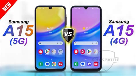 Samsung Galaxy A15 5G Vs Samsung Galaxy A15 4G FULL SPECS COMPARISON YouTube