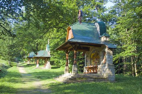 Miejsce Pielgrzymek Święty Hostýn Czechy Latem