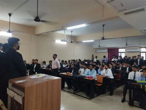 At A Pre Placement Session With The Iter Cse Students Of Soa