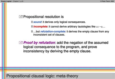 Ppt Clausal Logic Powerpoint Presentation Free Download Id747607