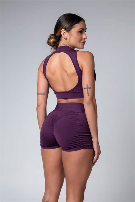 Hipkini Shorts Urban Girl Vinho Franzido 3339892 Hipkini