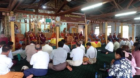 မိုးနဲမြို့နယ်၌ ၂၀၂၁ ခုနှစ် ပါဠိပထမပြန် စာအောင်သံဃာတော်များကို စူဠဘွဲ့နှင်းသဘင် ချီးမြှင့်ခြင