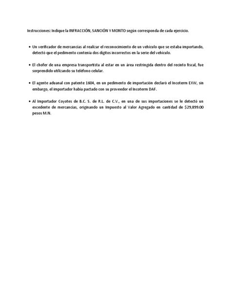 Infracciones Y Sanciones Pdf