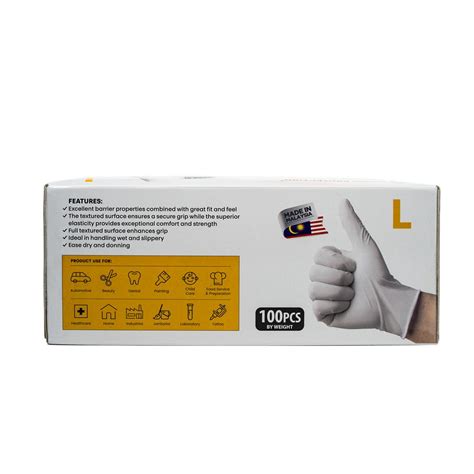 Latex Examination Gloves XCEL 無粉乳膠檢查手套 Savvy Corner
