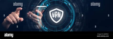 Vpn Virtual Private Network Protocol Banner Cyber Security And