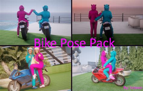 Bike Pose Pack FiveM SP GTA Mods