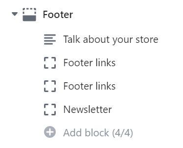 Footer User Guides