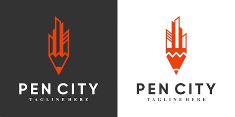 Premium Vector Pencil Logo Design With Creative Concept Premium Vector