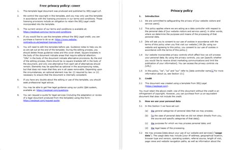 GDPR Data Mapping Template Print Ready Templates Demplates
