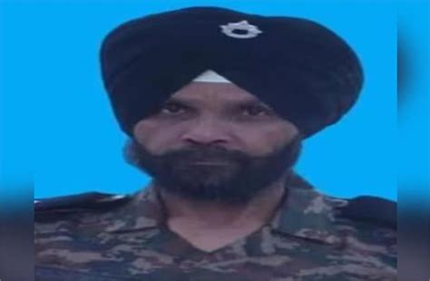 Punjab चाइना बार्डर पर ड्यूटी दौरान सूबेदार शहीद परिवार में शोक की