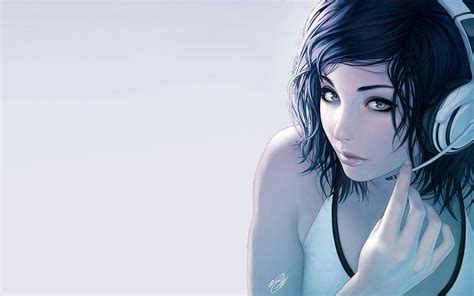 3d Anime Girl Wallpapers Wallpaper Cave