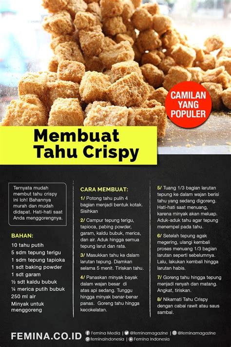 Ternyata Mudah Membuat Tahu Crispy Artofit