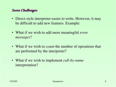 Ppt Cs5205 Foundations In Programming Languages Powerpoint