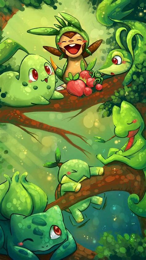 Iniciais De Grama Cute Pokemon Wallpaper Pokemon Pokemon Pictures